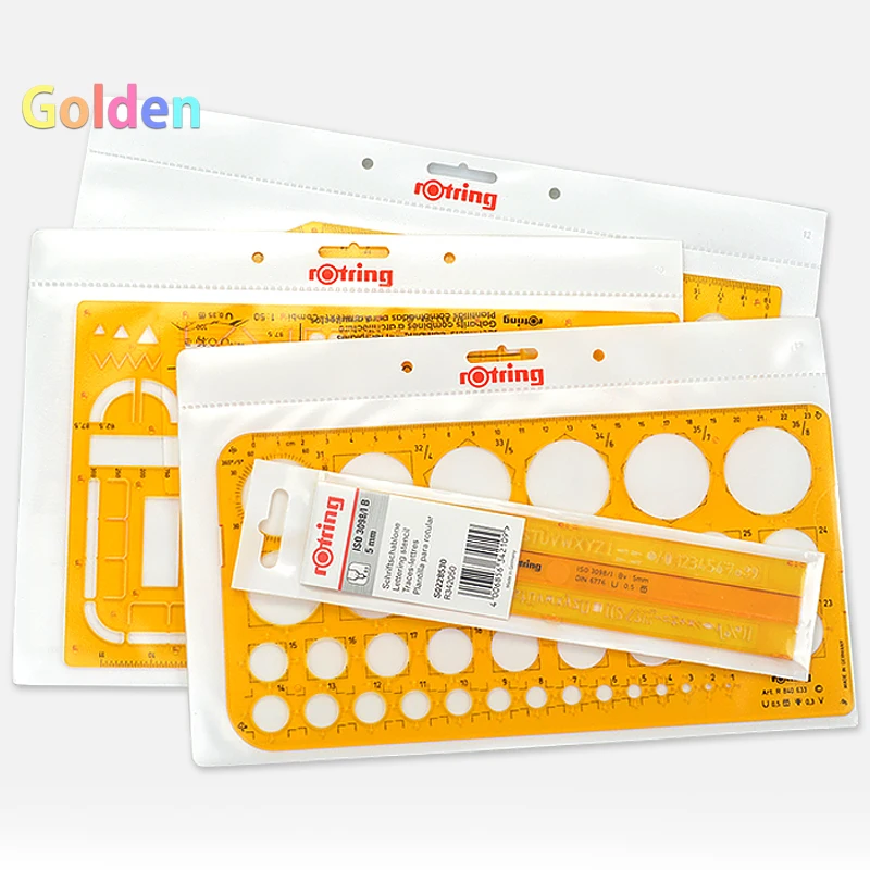 Germany Rotring Rotring Oval Template Round Template Building Template ...