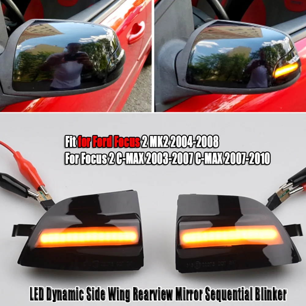 LED-Dynamic-Turn-Signal-Blinker-Flowing-Water-Blinker-Flashing-Light ...