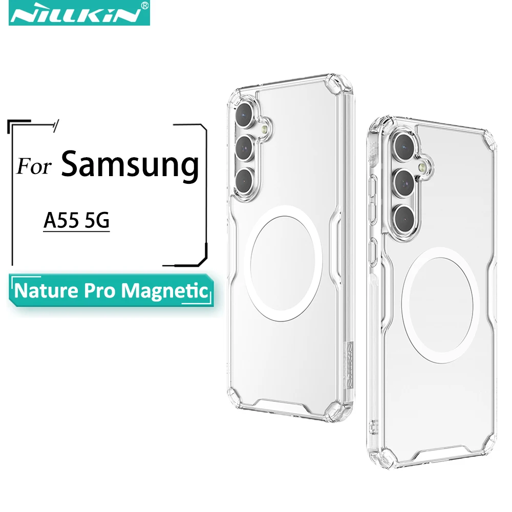 Nillkin-for-Samsung-Galaxy-A55-5G-Case-TPU-Magnetic-Magsafe-Phone-Back ...