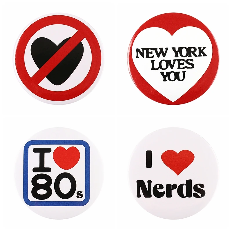 Heart-Tinplate-Soft-Button-Pins-I-Love-Nerds-80s-Sample-Printed-Icon ...