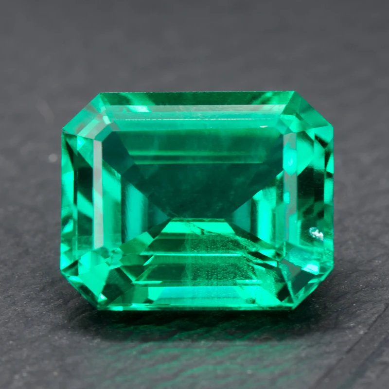 Lab-Grown-Columbia-Emeralds-Hydrothermal-Hand-Cutting-Emerald-Cut-with ...