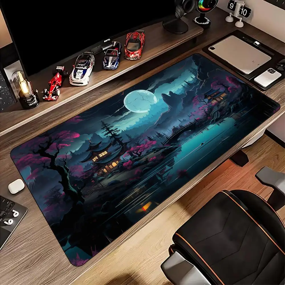 Ink-wash natural scenery Mouse Pad Desk Mat gaming mats rubber anti ...