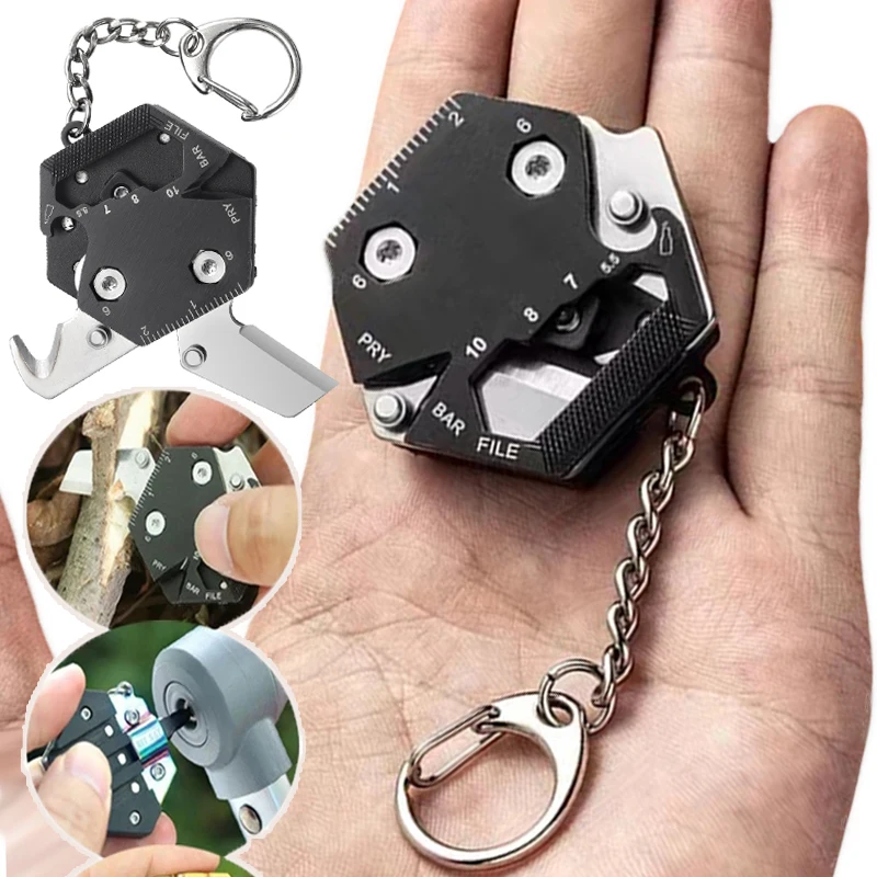 Multifunctional-Mini-Hexagon-Knife-Coin-Knife-Screwdriver-Outdoor ...