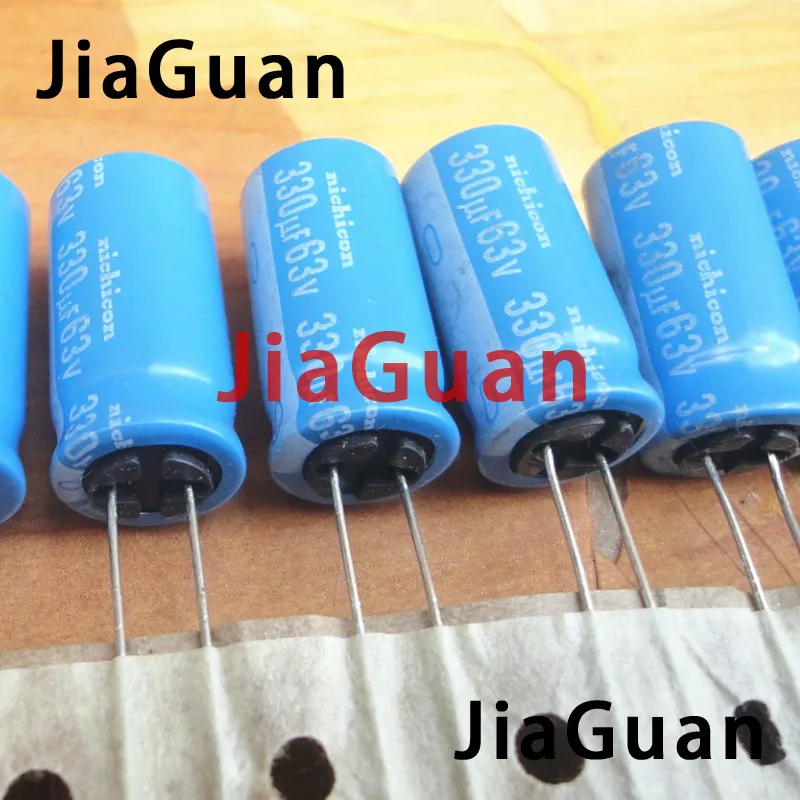 20pcs NICHICON BT 63V330UF 12.5X25MM electrolytic capacitor bt 125 ...