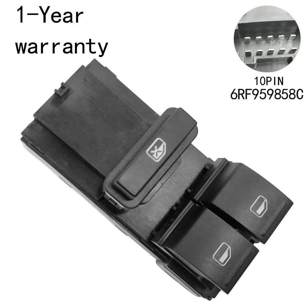 POWER-WINDOW-SWITCH-6RF959858C-For-VW-Polo-2015-2022-Skoda-RAPID-2012 ...