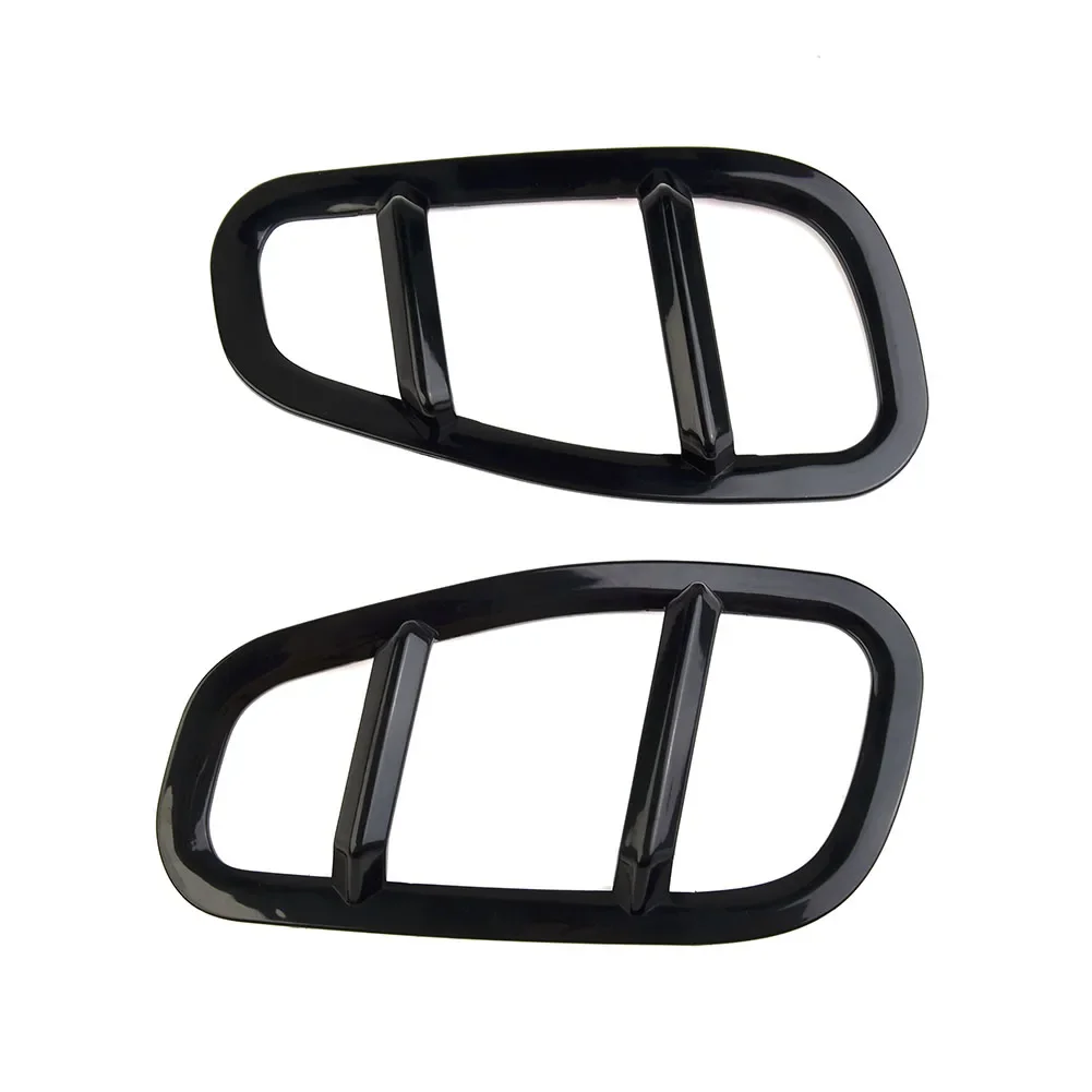 2pcs-Side-Light-Cover-Black-Car-Accessories-Exterior-For-Jeep-Renegade ...