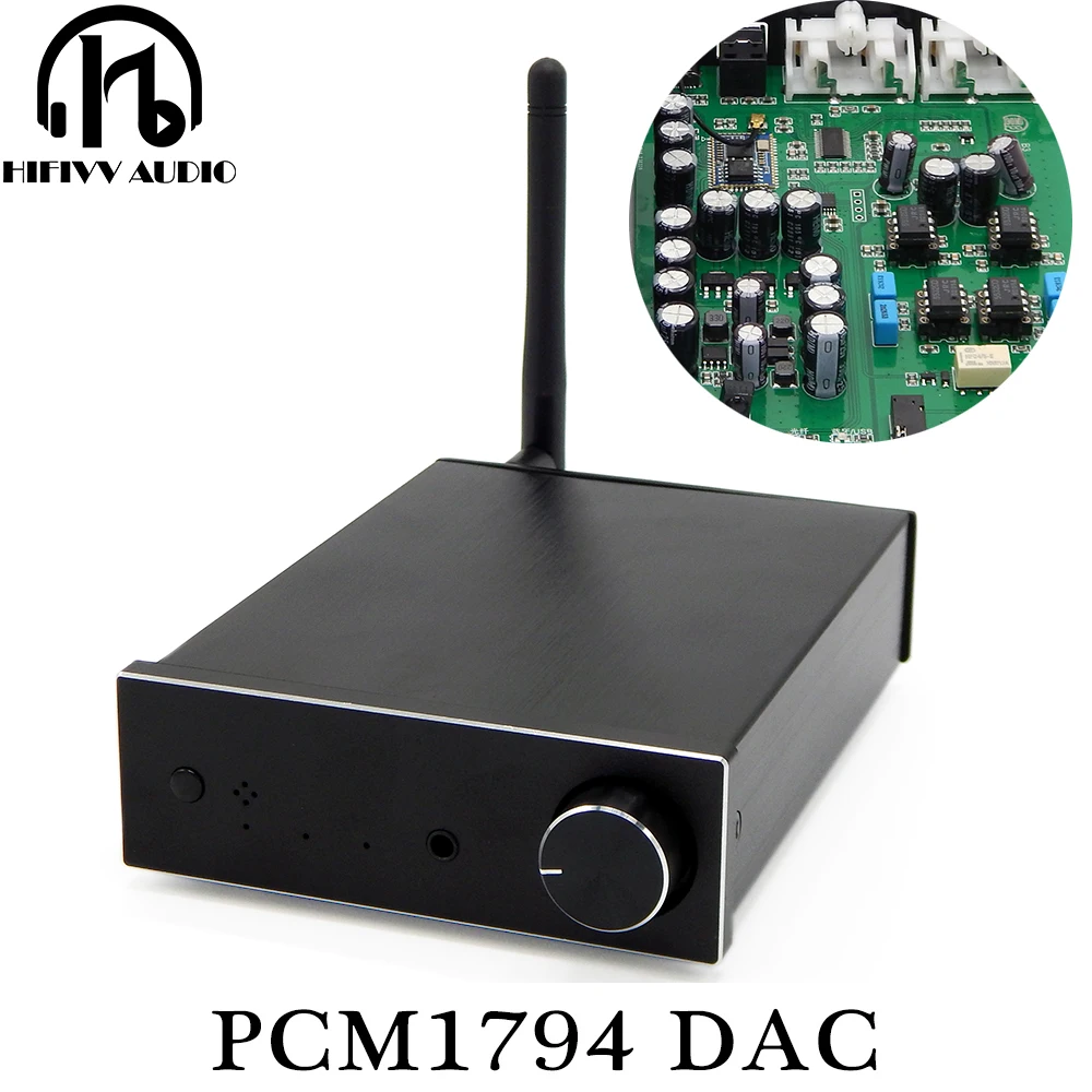 PCM1794 HIFI ses DAC dekoder Bluetooth 5.1 PC USB girişi RCA ...