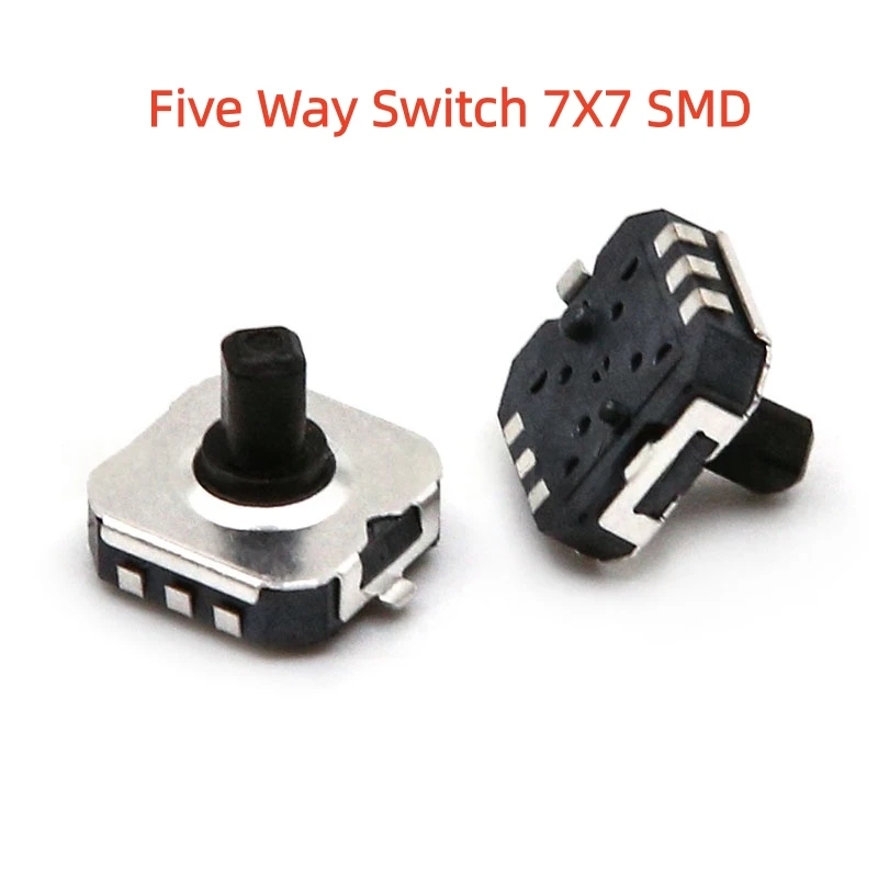 10PCS Five Way Switch 7X7 SMD For Mobile Navigation Keys Mobile Switch ...