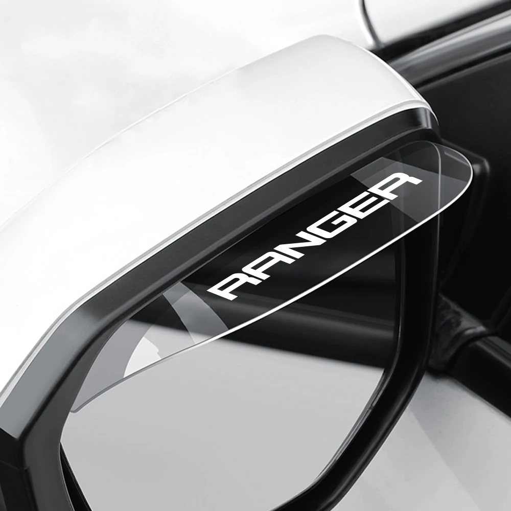 Car Rearview Mirror Rainproof Eyebrow Auto Accessories For Ford Ranger ...