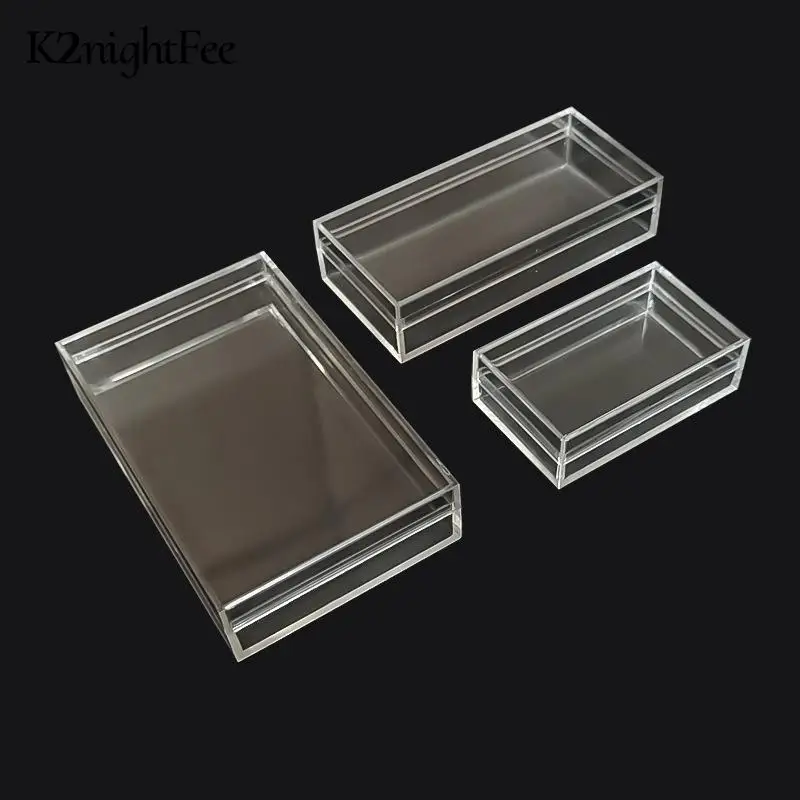 Mini Small Rectangular Box Transparent PS Plastic Specimen Candy ...