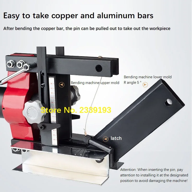CB-150D Hydraulic Copper Busbar Bending Machine Vertical Metal Sheet ...
