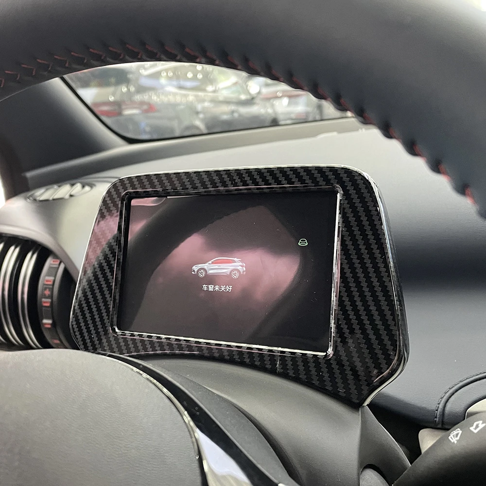 Car Instrument Panel Screen Bezel Trim For 2022 Byd Yuan Plus Atto 3 ...