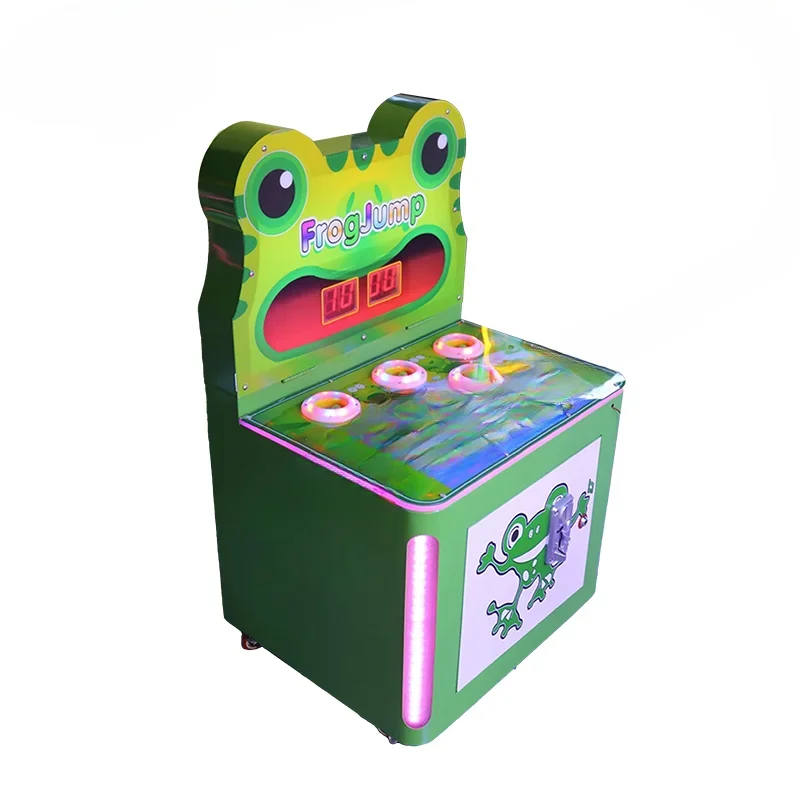 -Crazy Frog Coin Operated Game Machine Hit Hammer Jumping Bean ...