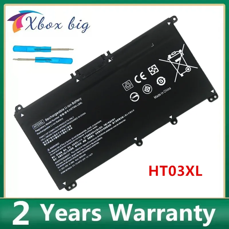 HT03XL Batería Para Pavilion HP HSTNN LB8L, 14 CE0025TU 14 CE0034TX 15 ...