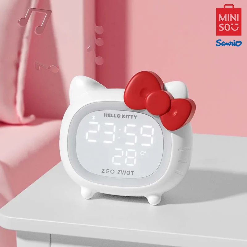 MINISO-Sanrio-Alarm-Clock-Hello-Kitty-Children-s-Bedroom-Alarm-Clock ...
