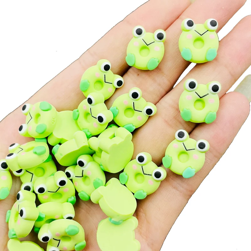 20-Pcs-New-Cute-Mini-Kawaii-Donuts-Frogs-Flat-Back-Resin-Cabochons ...