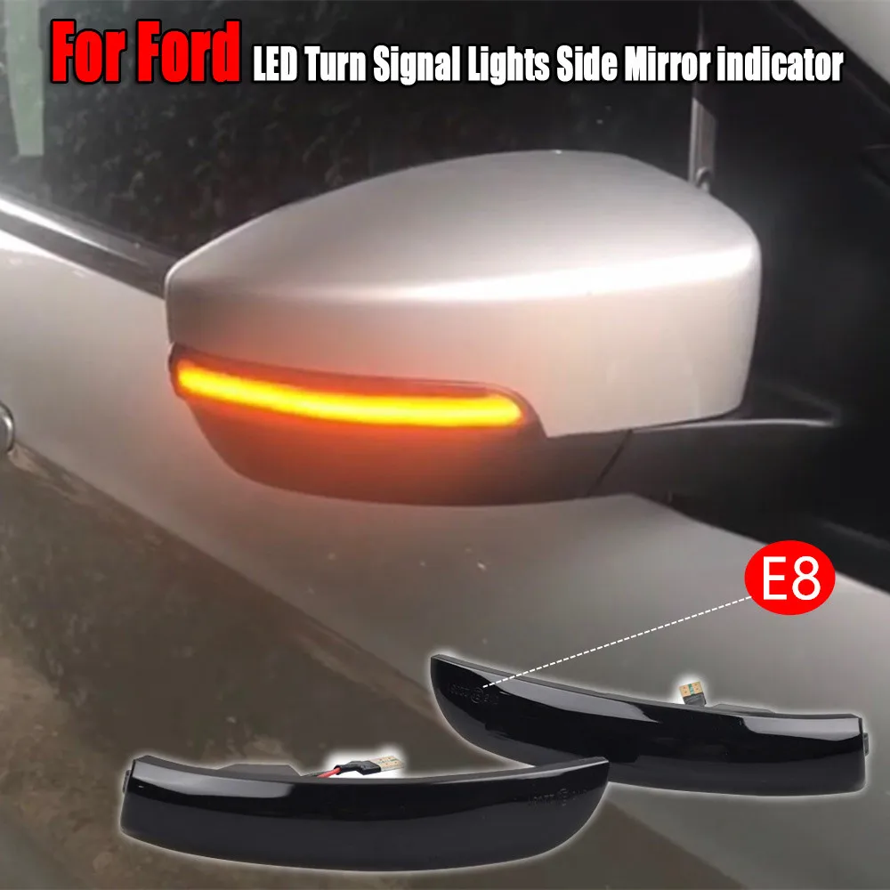 2Pcs-LED-Dynamic-Turn-Signal-Light-Side-Mirror-Indicator-Blinker-For ...