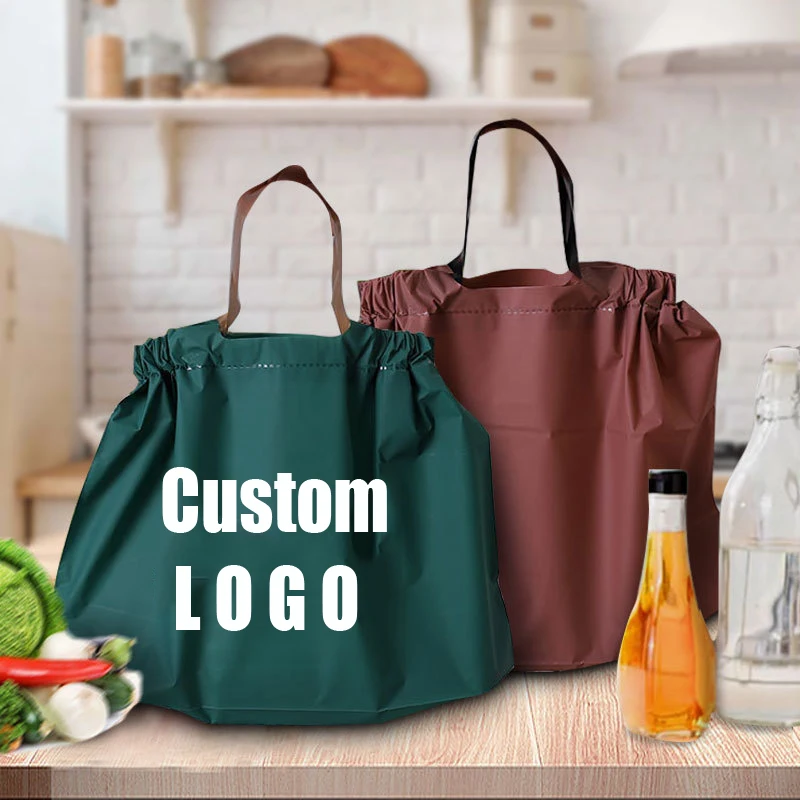10-50pcs-Drawstring-Plastic-Bag-Customizable-LOGO-Shopping-Bag-For ...