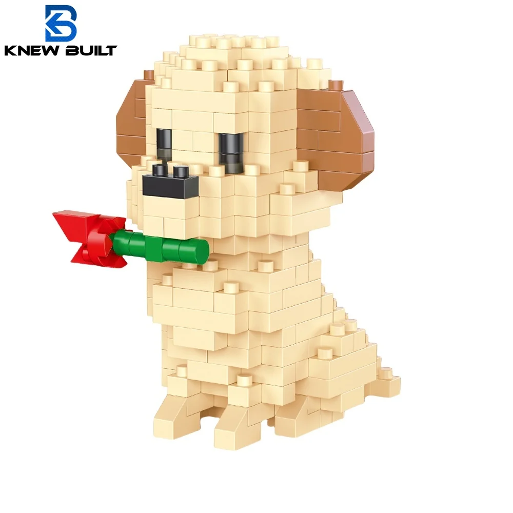 Knew-Built-Super-Mini-Dogs-Retriever-Building-Blocks-Toys-Kit-Schnauzer ...