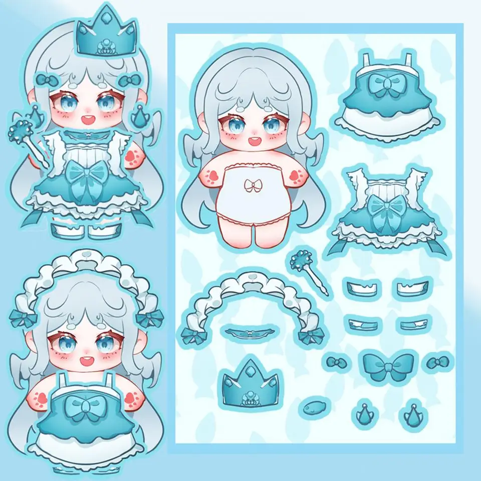 Dress Up Stickers YOMA Princess Pad, For Girls Kids Make Your Own ...