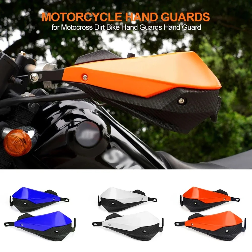 Pair-22mm-28mm-7-8-1-1-8-Motorcycle-Handguards-Handlebar-Dual-Colors ...