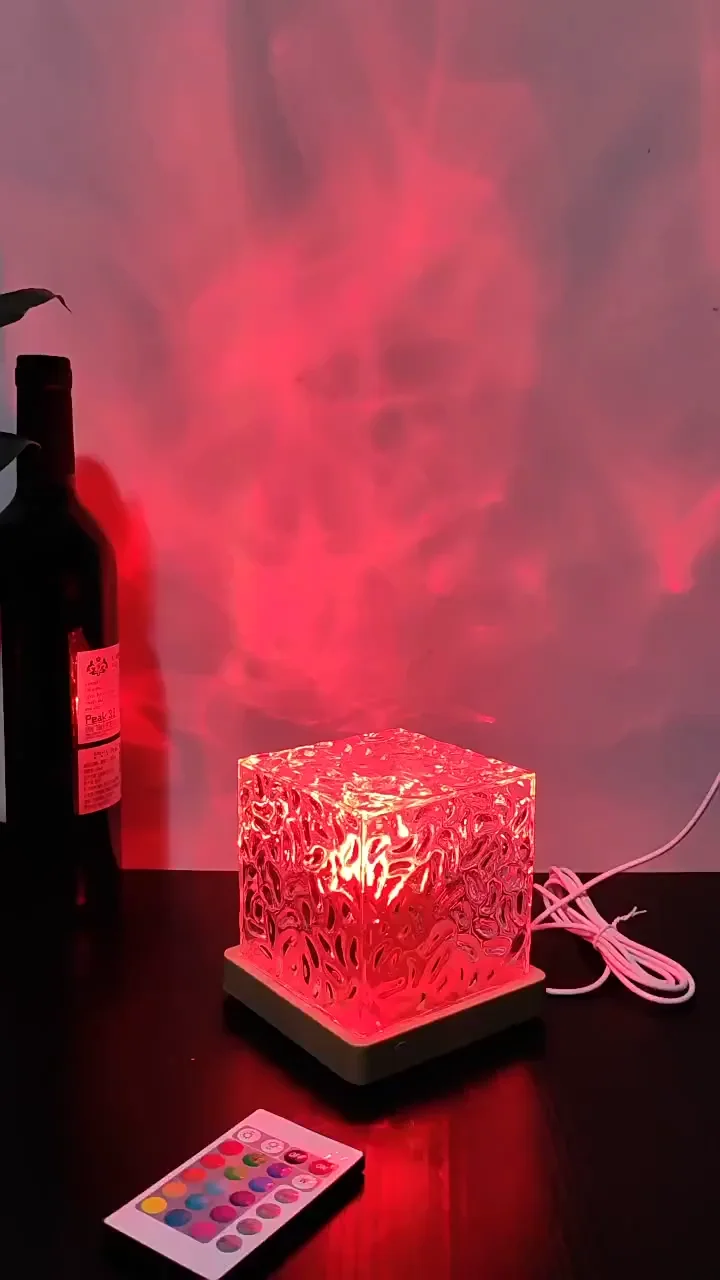 Water lamp, Projector Lights Ocean Wave, Romantic Warm Ocean Wave Water ...