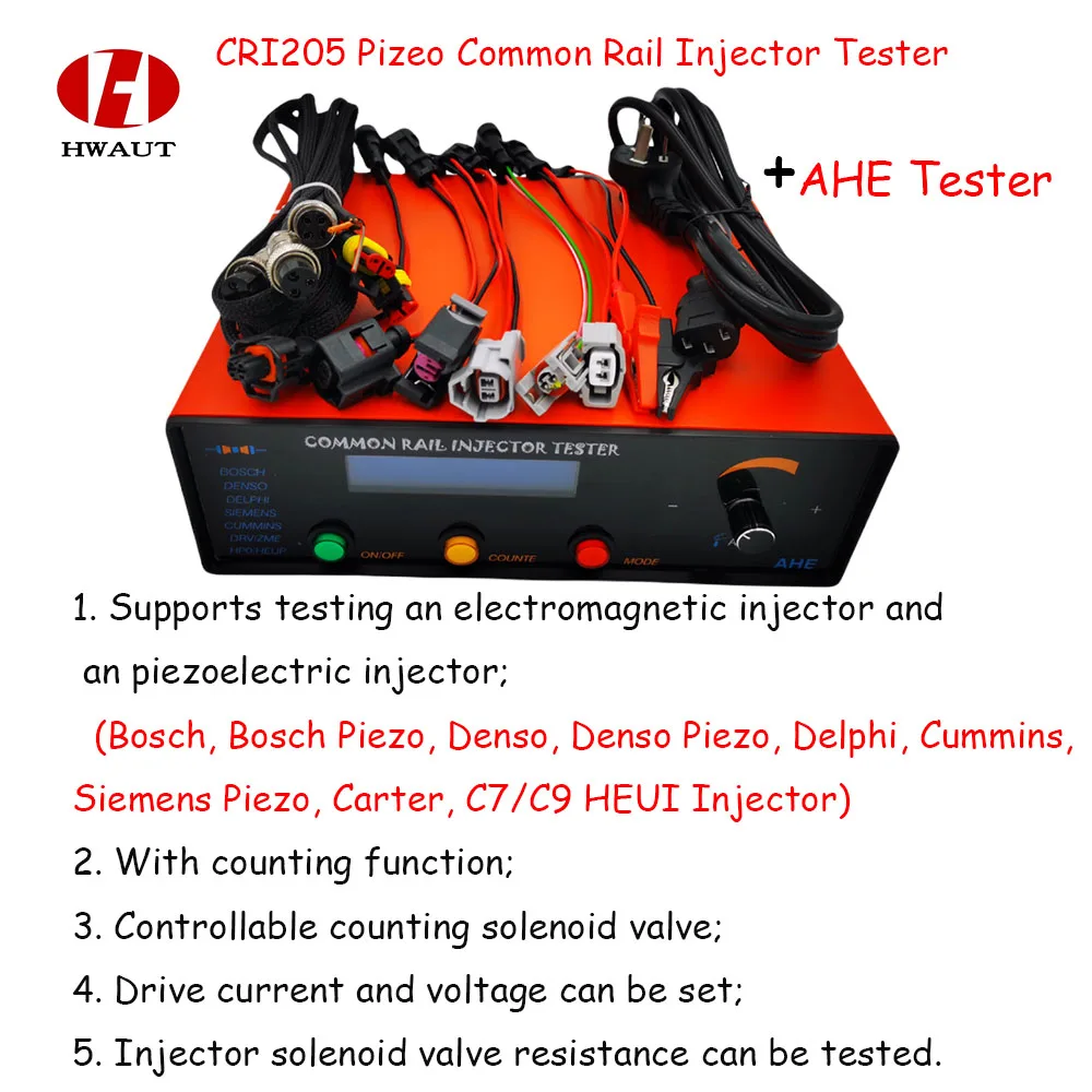 Free-shipping-CRI205-High-Pressure-Common-Rail-Injector-Simulator-Piezo ...