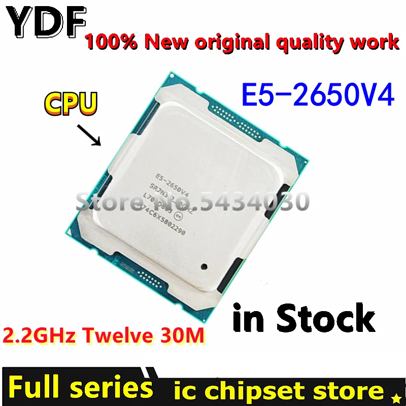 100-New-Xeon-E5-2650-V4-E5-2650V4-Processor-SR2N3-2-2GHz-Twelve-30M-LGA ...