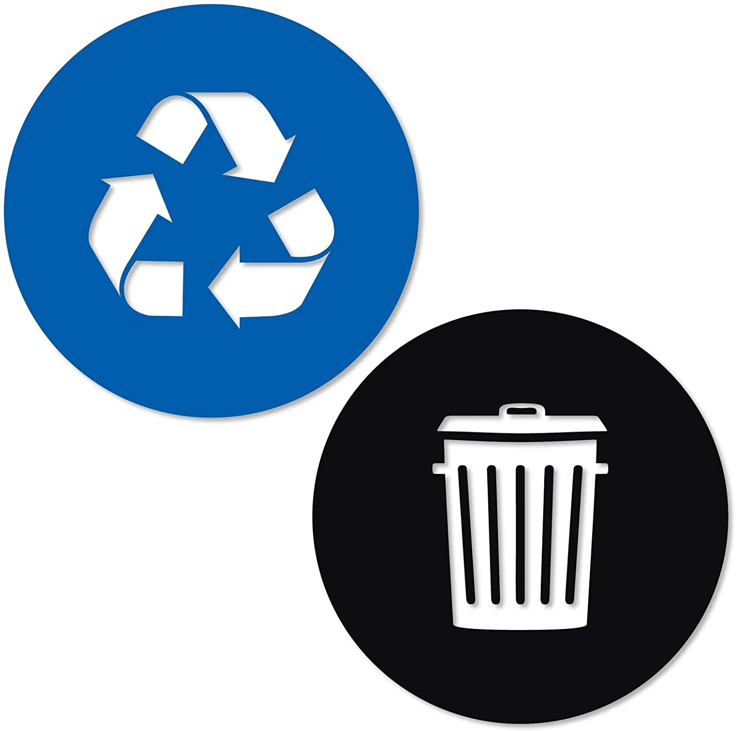 Blue Recycle Logo