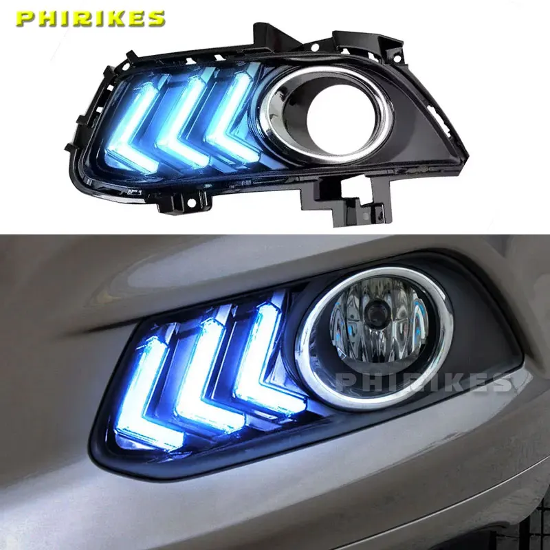 Led Fog Lamps For Ford Mondeo Fusion 2013 2014 2015 2016 Daytime ...