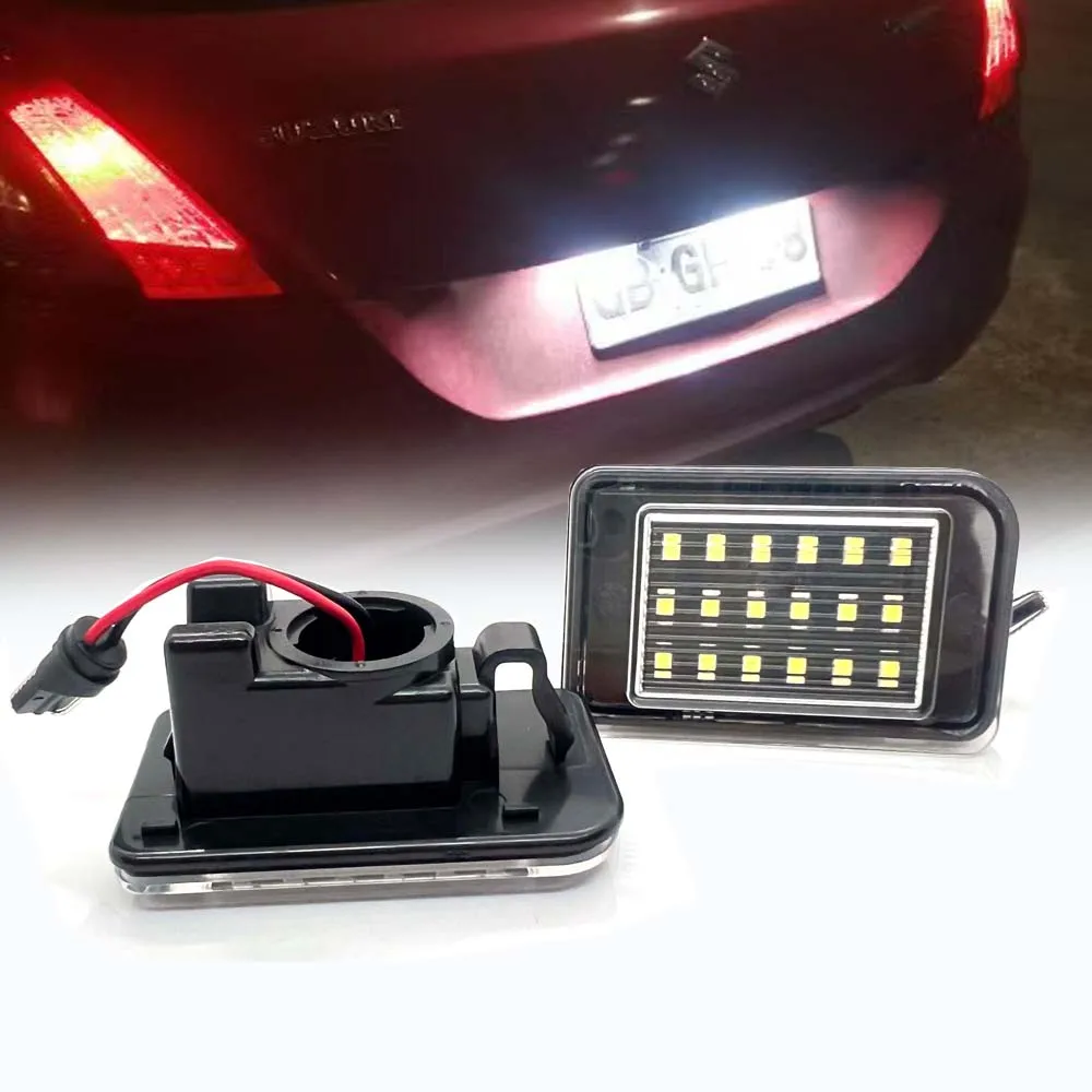 2PCs-Replace-35910-68L0-Canbus-Rear-Led-License-Number-Plate-Lights ...