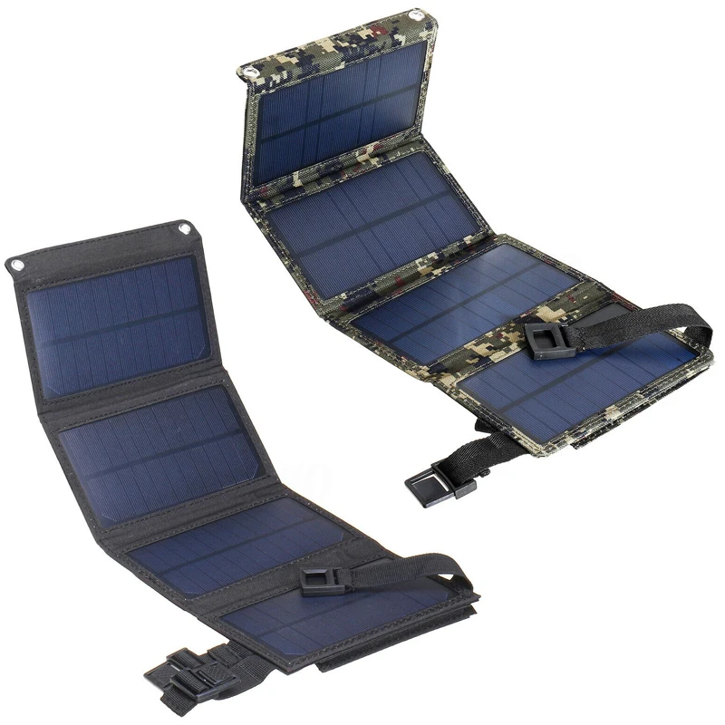 Waterproof-20W-5V-Foldable-USB-Solar-Panel-Battery-Portable-Outdoor ...