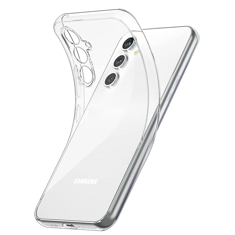 Full Camera Protection Silicone Soft Case For Samsung Galaxy A54 A34 ...