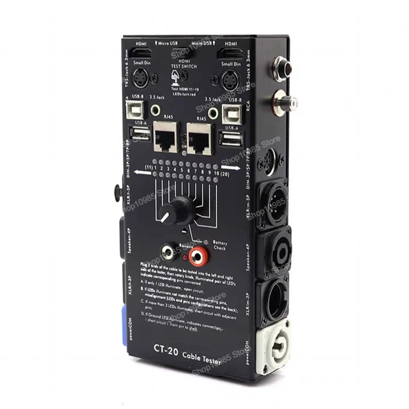 CT-20 Multifunctional Line Tester Audio Xlr Signal Hdmi Line Line ...