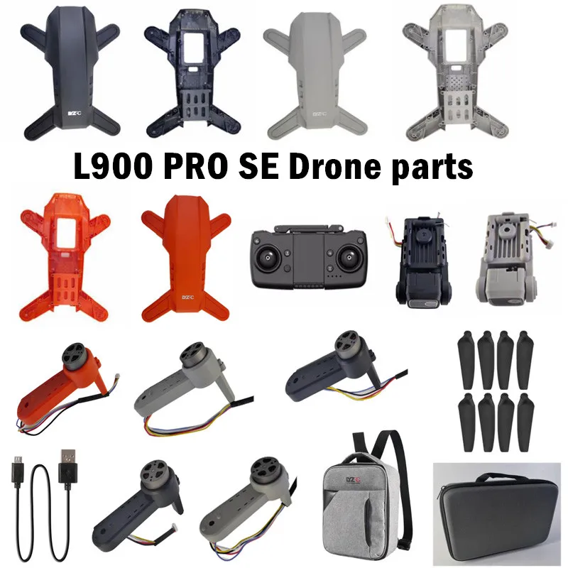 L900PROSE L900 Pro SE L900PRO SE 4K RC Drone parts shell motor blade ...