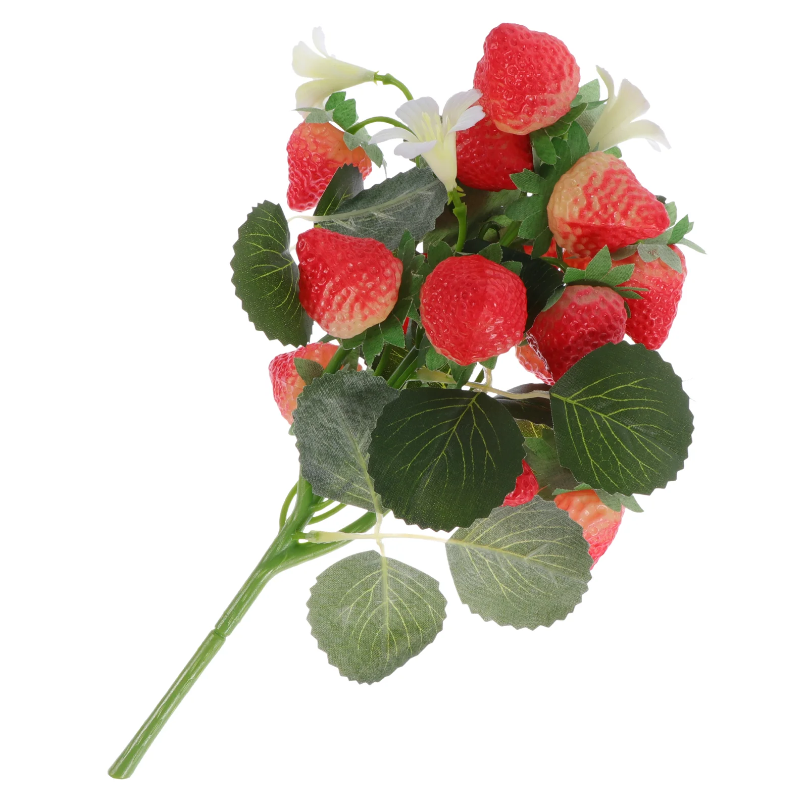 Plants Decor Plastic Strawberries Strawberry Gifts Artificial Flavoring ...