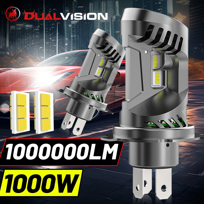 1000W-H4-LED-Bulb-Super-Bright-HB2-9003-CSP-LED-Headlight-Canbus-High ...
