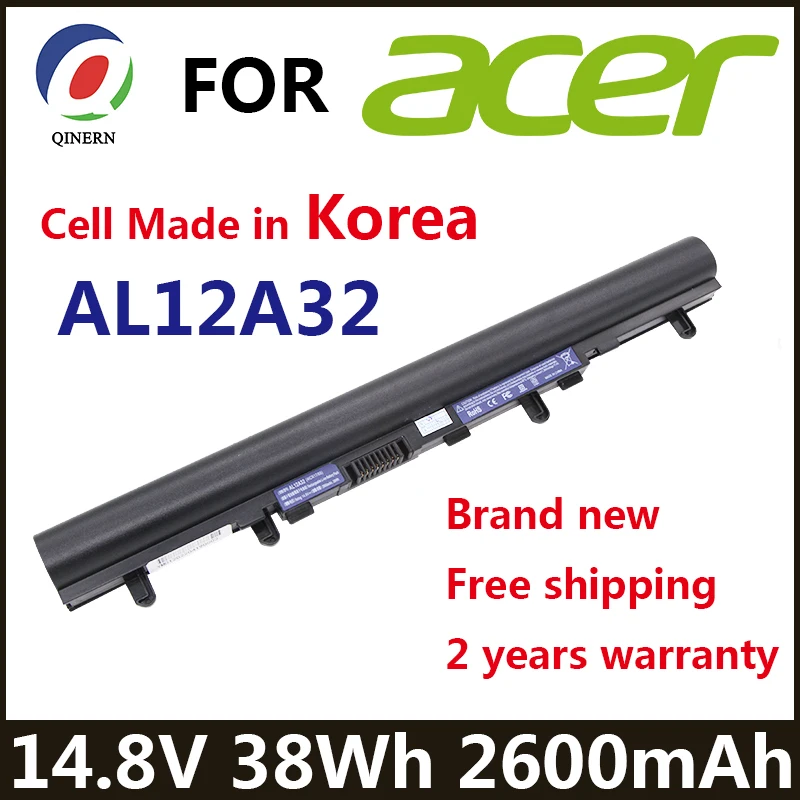 AL12A32-38Wh-14-8V-2600mAh-Laptop-Battery-AL12A72-For-Acer-Aspire-V5-V5 ...