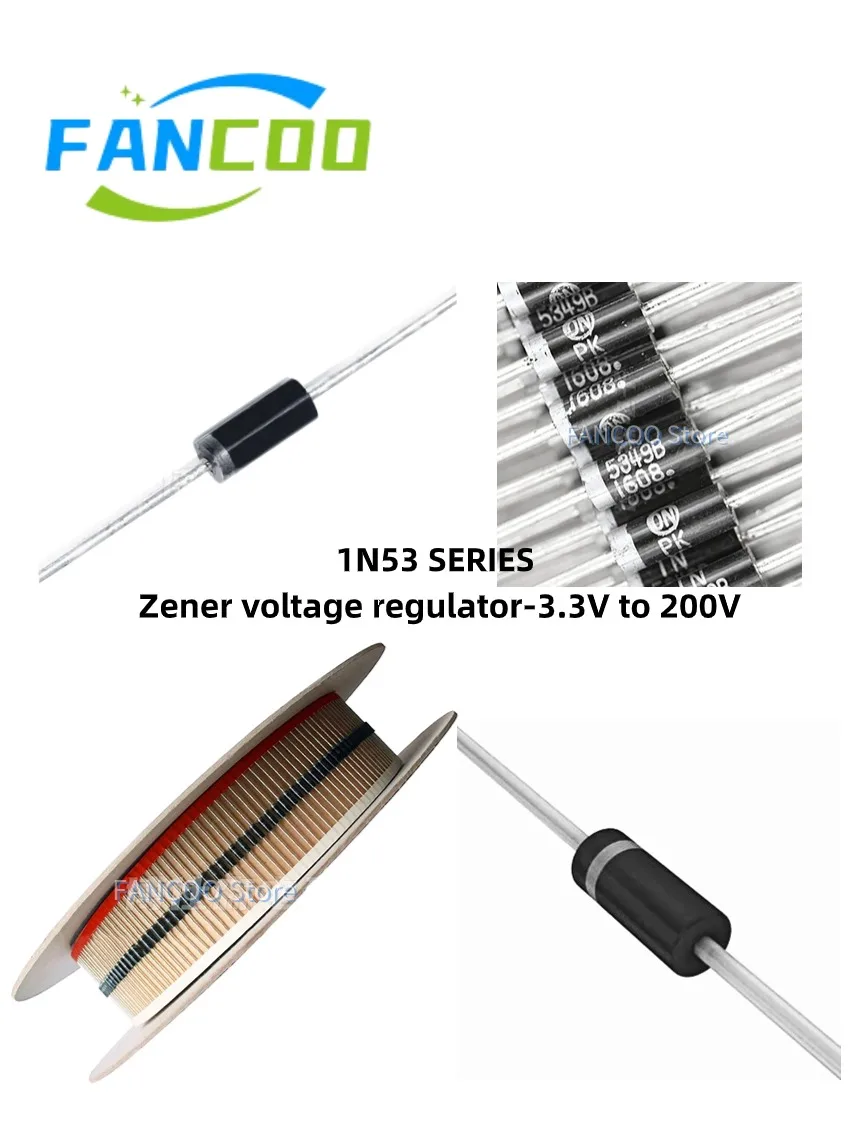 100pcs-NEW-1N5352B-1N5353B-1N5354B-1N5355B-1N5356B-1N5357B-1N5358B ...