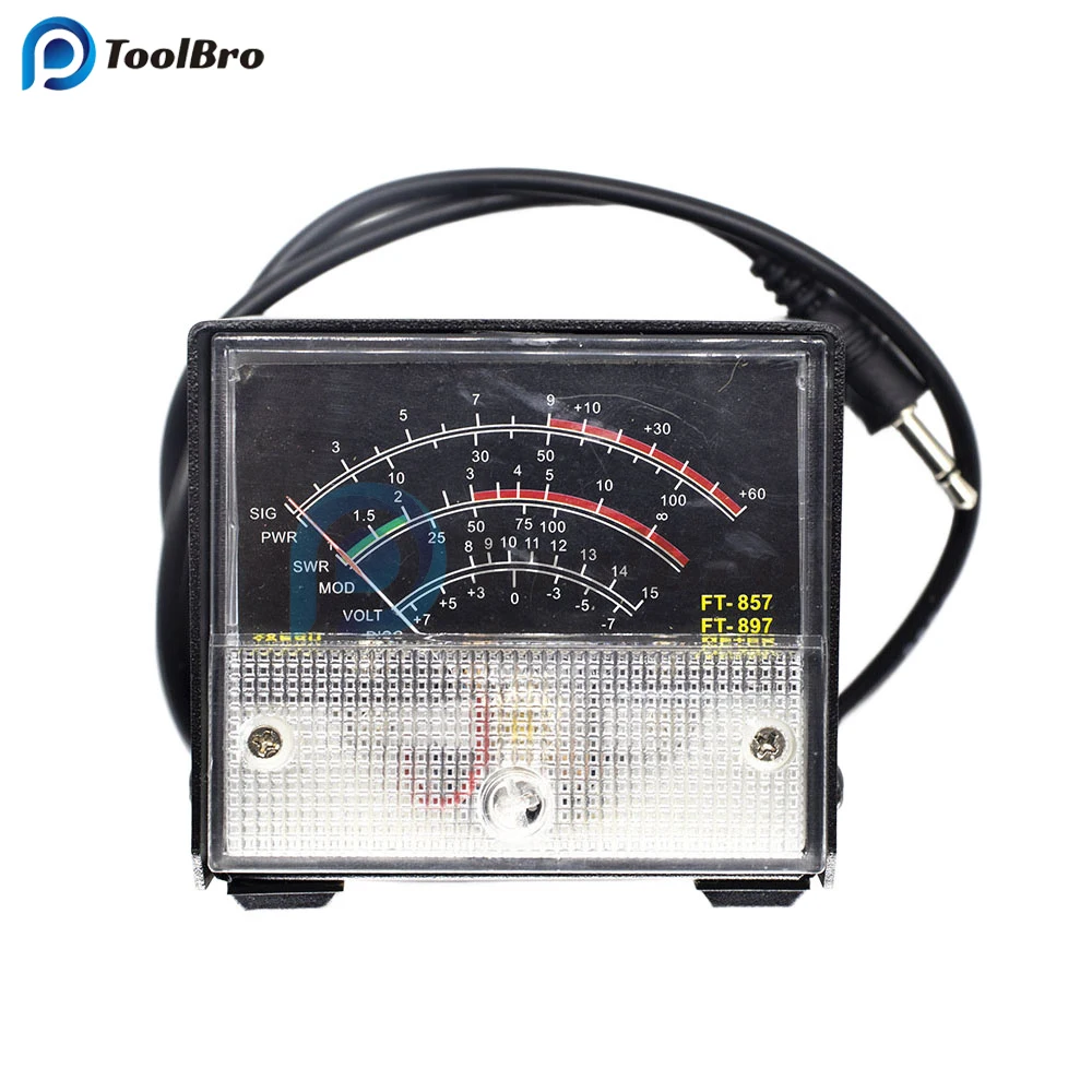 External-S-Meter-SWR-Power-Meter-Receive-Display-Standing-Wave-Meter-FT ...