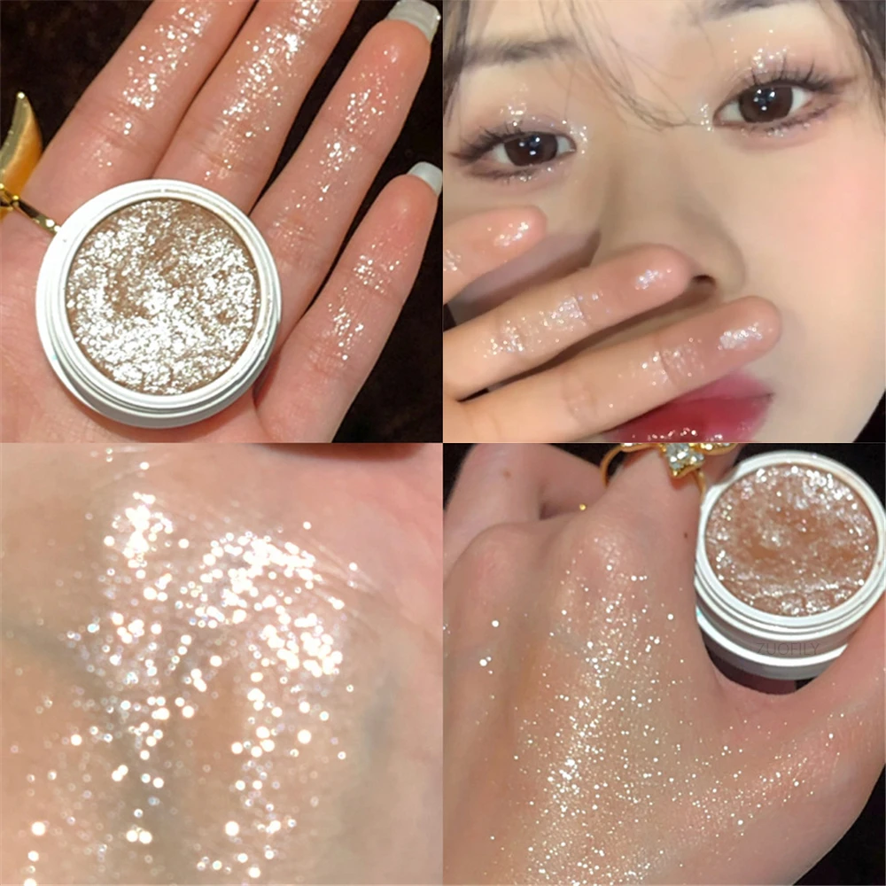 Diamond Eye Shadow Palette Gorgeous Glitter Eyeshadow Glossy Shiny ...