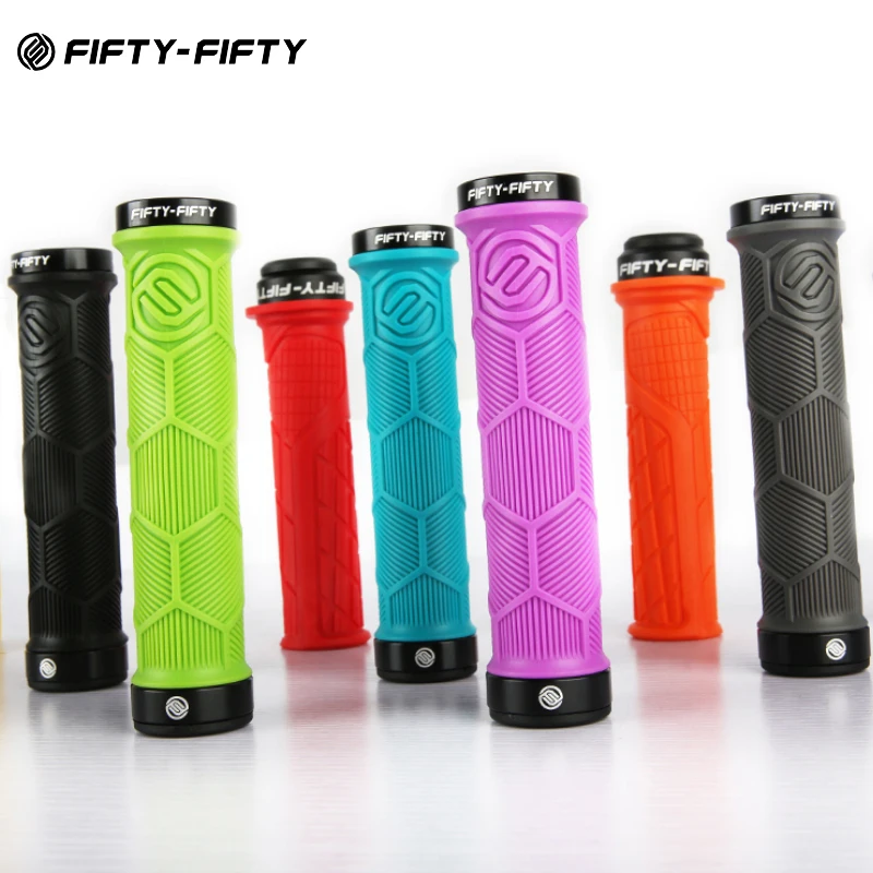 MTB-Bicycle-Rubber-Grips-Shockproof-Bike-Handlebar-Cover-Anti-Slip ...