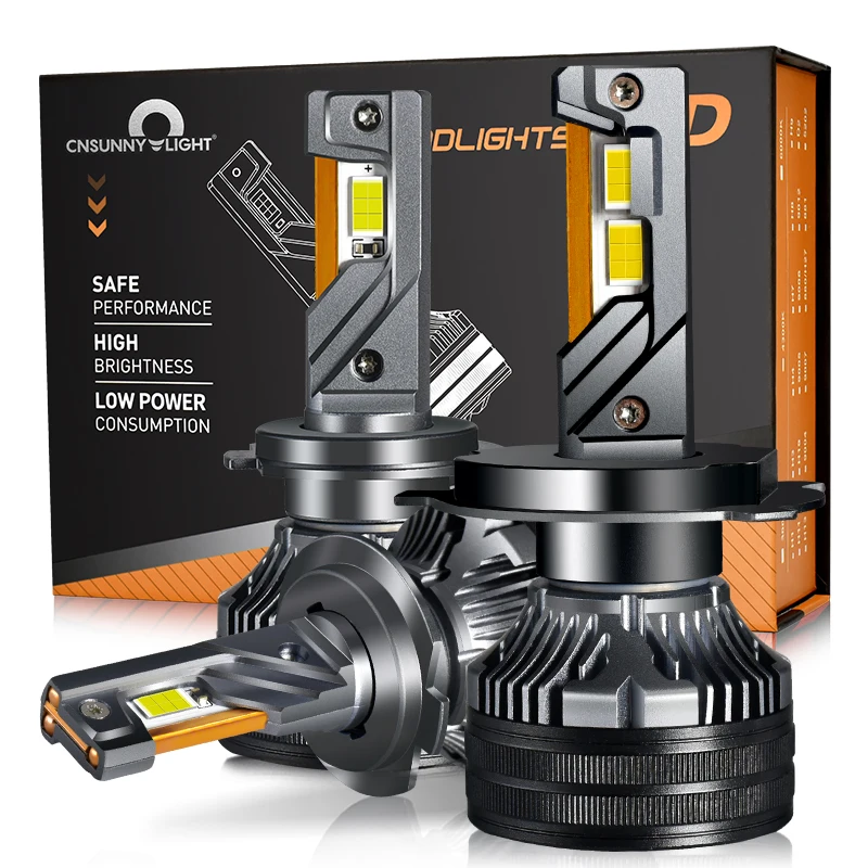 Rx80 Long Life Super Bright Car Headlight Bulbs 160w H7 H11 9005 9006 9012 H8 130w H4 H1 Led ...