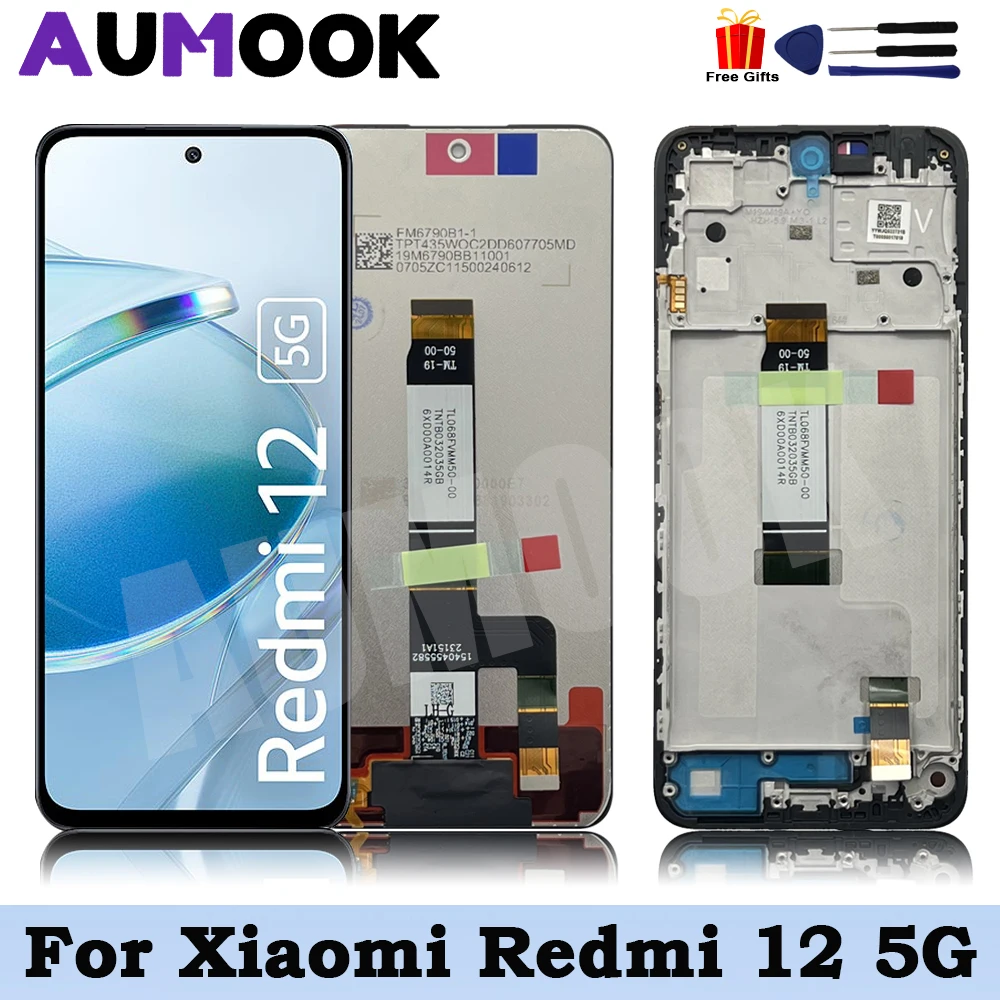 LCD-For-Xiaomi-Redmi-12-5G-23076RN4BI-23076RN8DY-Display-Touch-Screen ...