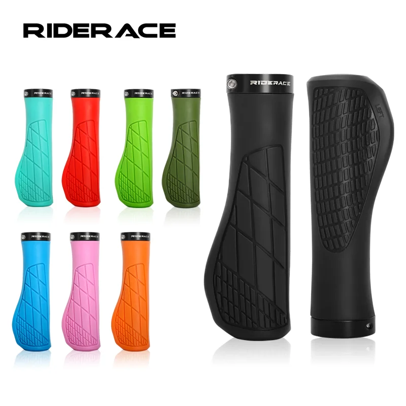 Bicycle Grips Soft Rubber For Mtb Mountain Bike Shockproof Anti-slip ...