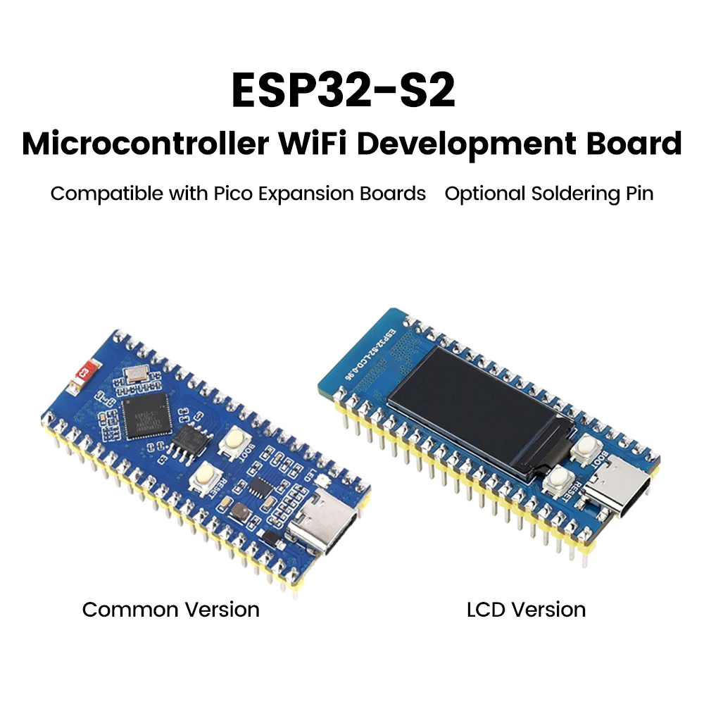ESP32-S2-Pico-WiFi-Development-Board-Microcontroller-Single-Core-32-bit ...
