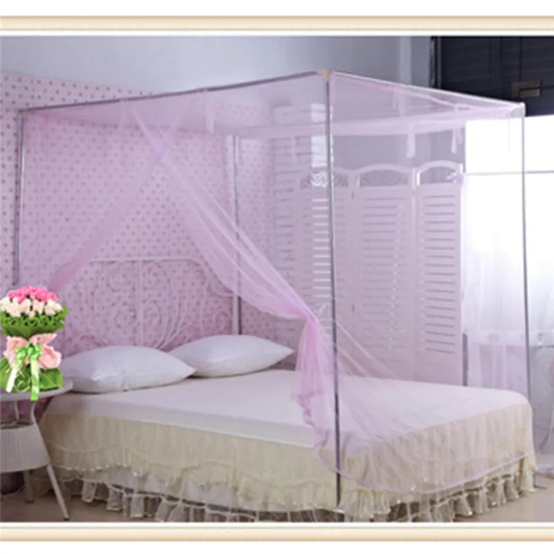 New-Double-Bed-Lace-Bed-Mosquito-Insect-Netting-Mesh-Canopy-Princess ...