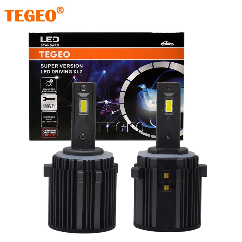 2PCS-TEGEO-GERMAN-LIGHT-EXPERT-H7-LED-Canbus-No-Error-Led-Headlight-Low ...