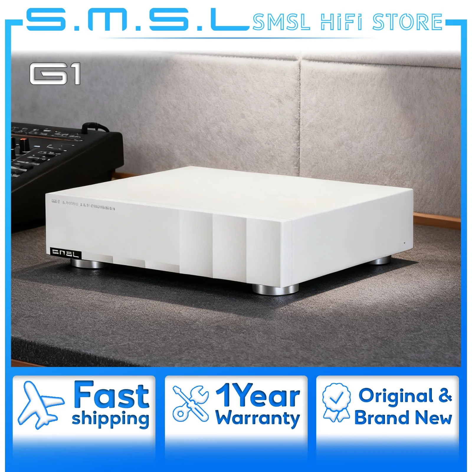 SMSL G1 xternal Master Clock High Precision OCXO Quad-Channel Clock ...