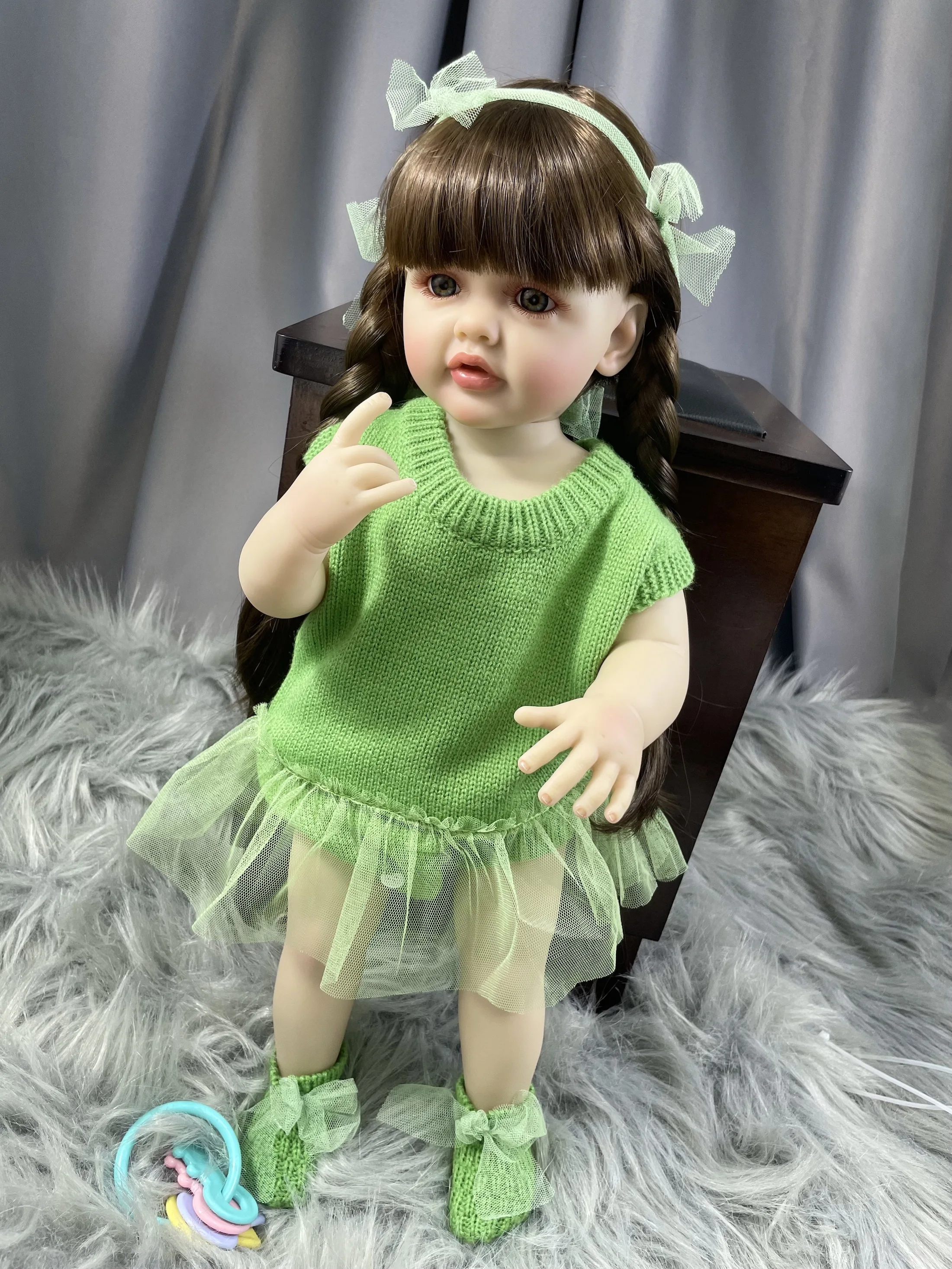 MRB-55CM-Full-Body-Betty-Soft-silicone-Vinyl-Reborn-Toddler-Girl-Pretty ...